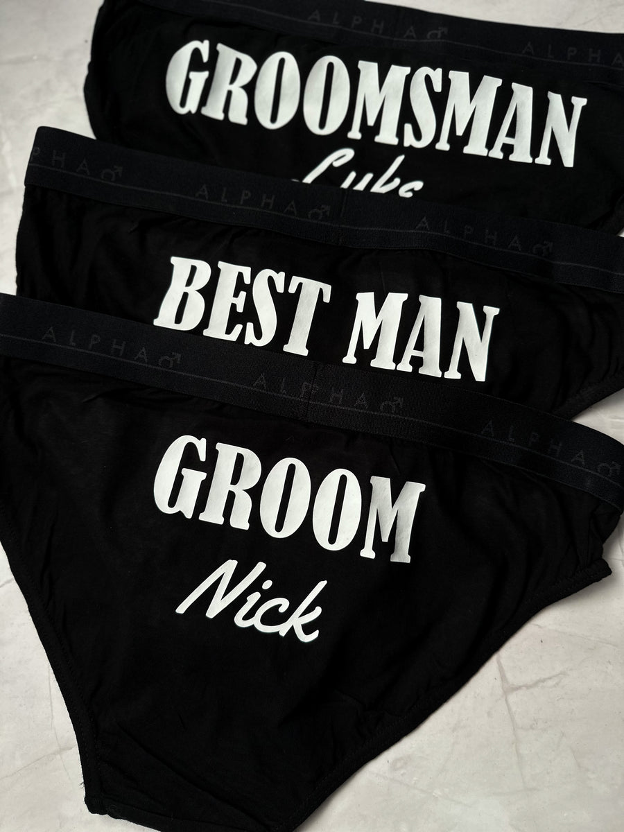 Groom and Groomsmen Briefs 5.0 – BareBride