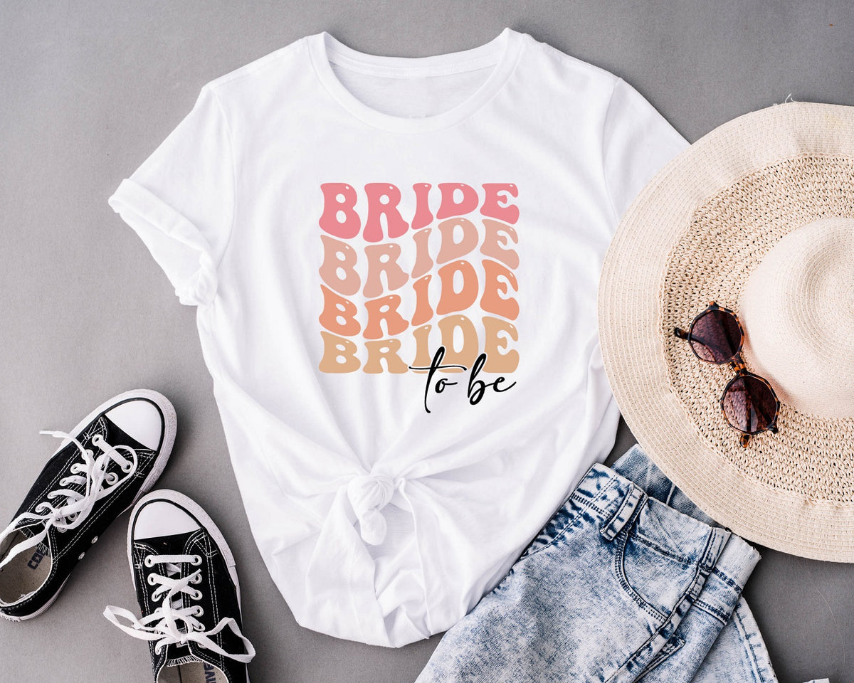 Personalised tees - bridal party – BareBride